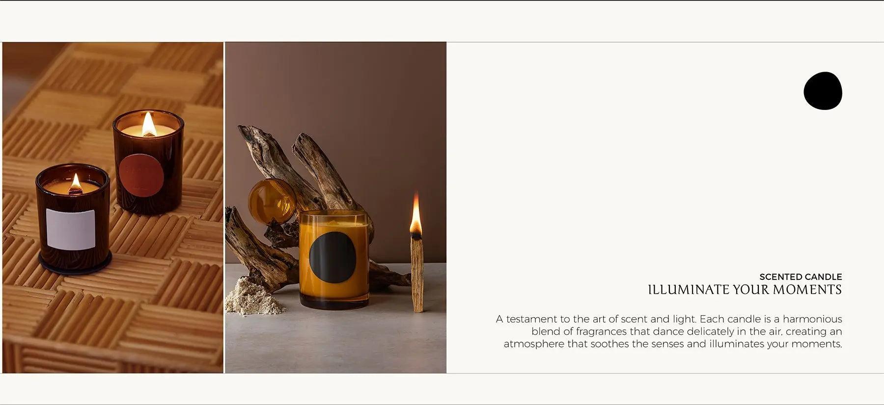 Scented Candle - BLACK BLAZE