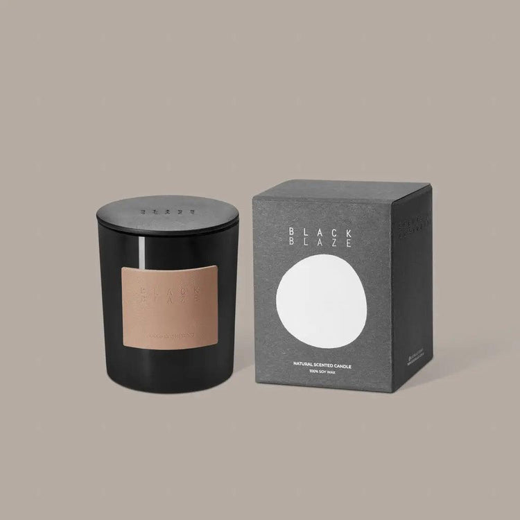 Scented Candle - BLACK BLAZE